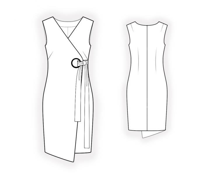 Model 4665 | Haljine | Krojevi za haljine | Krojačica.net