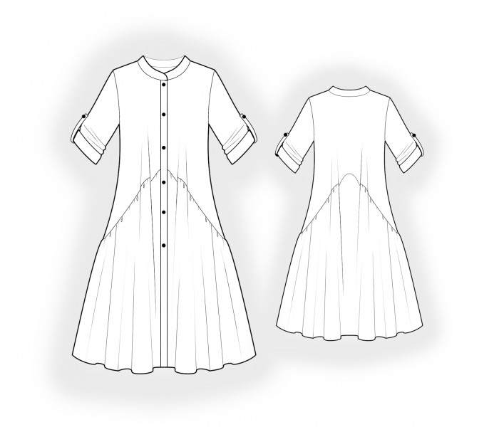 Model 4918 | Trudnička odjeća | Krojevi za trudničku odjeću | Krojačica.net