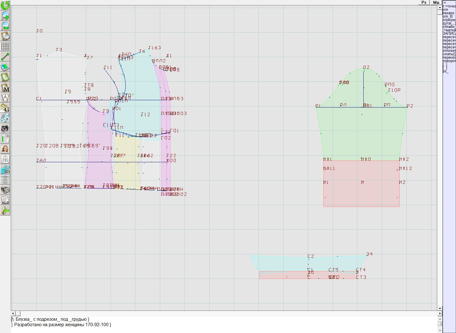 Model 5424 | Bluze | Krojevi za bluze | Krojačica.net